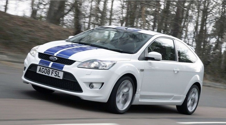 Ford Focus 7 Vinyl Rally Stripes Racing Stripe Kit | Etsy