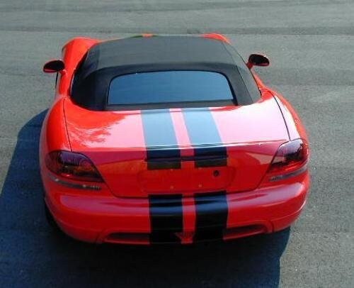 8" Vinyl Rally Stripes Racing Stripe Kit for Use on Dodge Viper ...