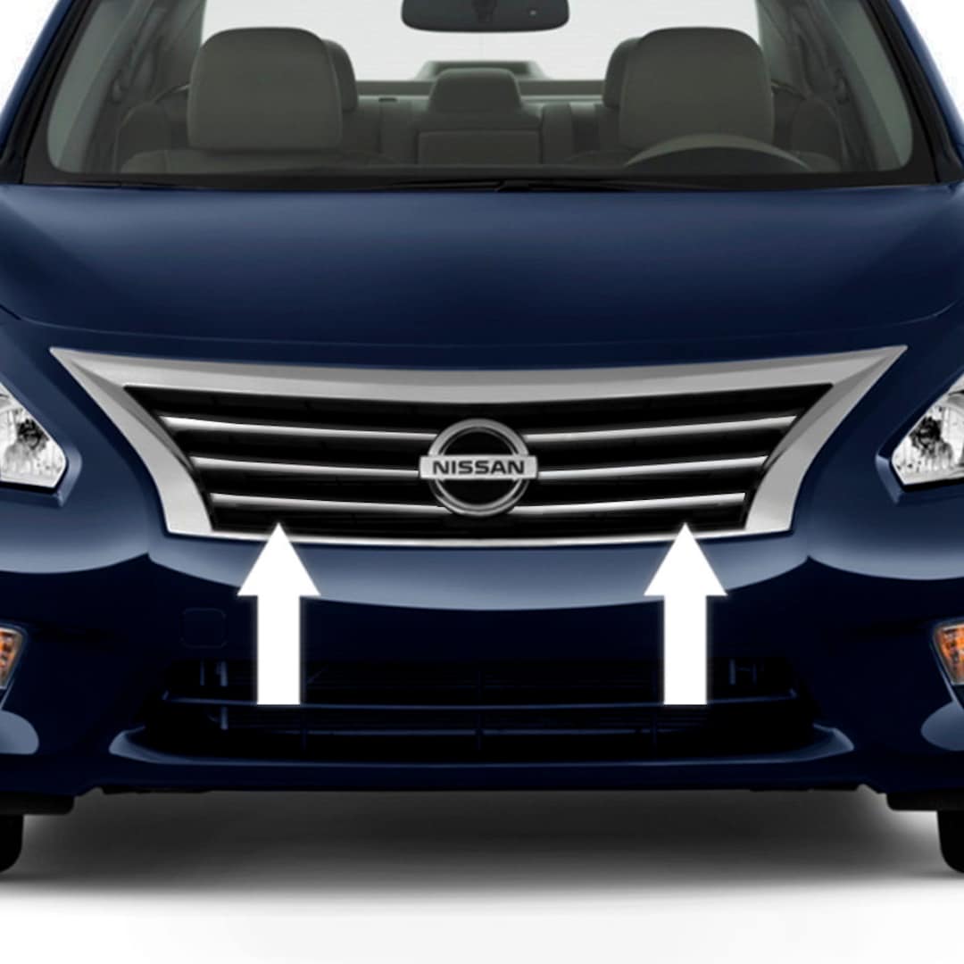 Chrome Grille Grill Trim for Nissan Altima 2013 2014 2015 2016 2017 ...