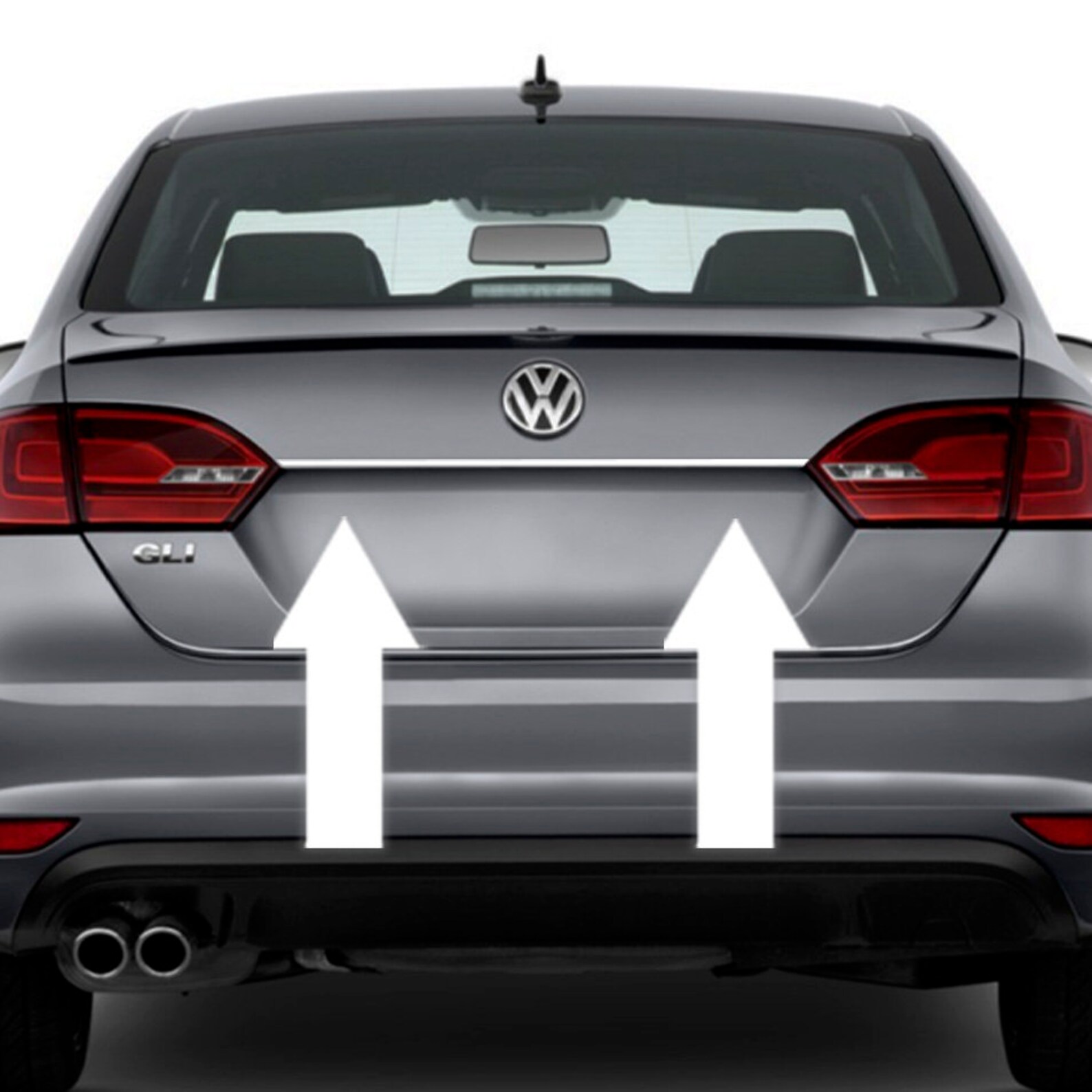 Chrome Trunk Trim for Volkswagen Jetta 2011-2015 - Etsy