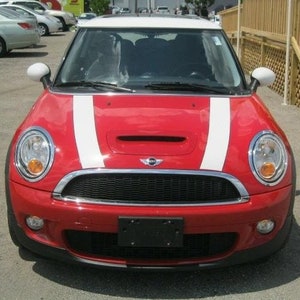 Mini Cooper 5" Vinyl Rally Stripes Racing Stripe Kit - Multiple Colors ...