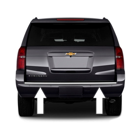 Chrome Rear Bumper Trim Molding Kit for Chevy Tahoe Suburban | Etsy