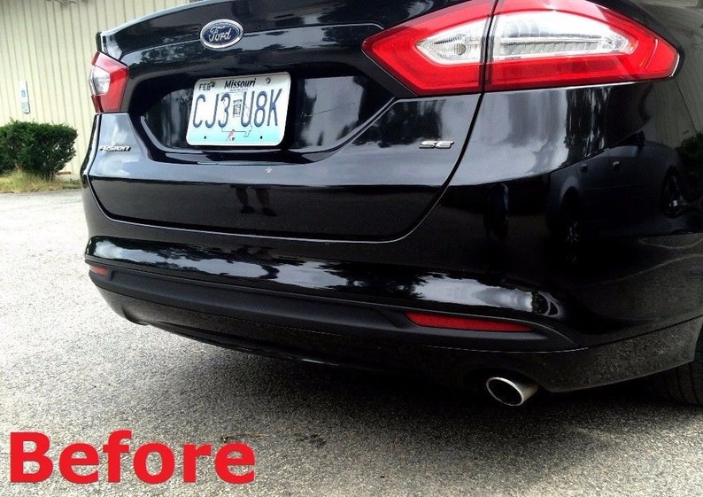 Chrome Rear Bumper Trim For FORD FUSION 13-17 14 15 16 | Etsy