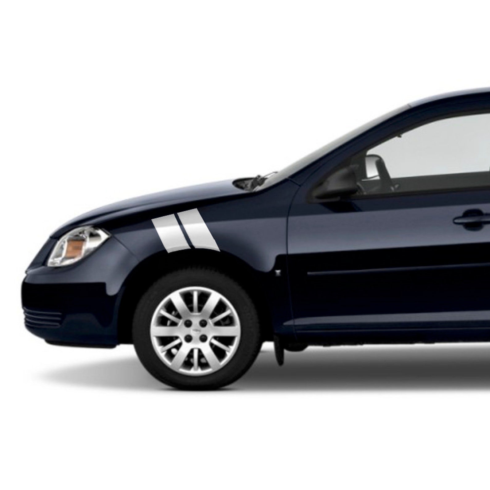 Chevy Cobalt 4 Dual Fender Stripe Hash Mark Stripe Decal - Etsy