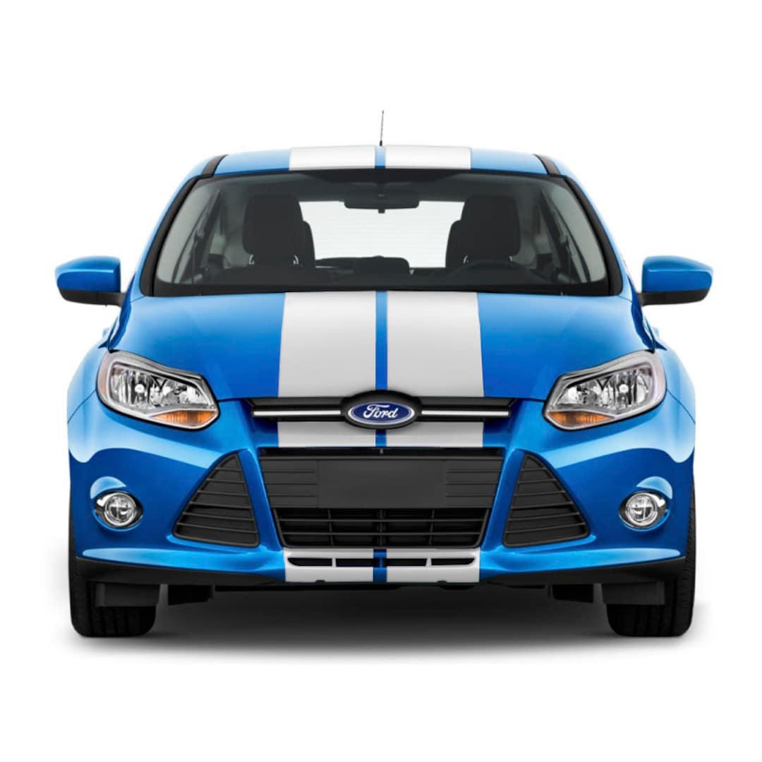 Ford Focus 8 Vinyl Rally Stripes Racing Stripe Kit Multiple Colors ...
