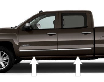 Chrome Side Door Trim Rocker Panel Molding Kit for 07-14 CHEVY | Etsy