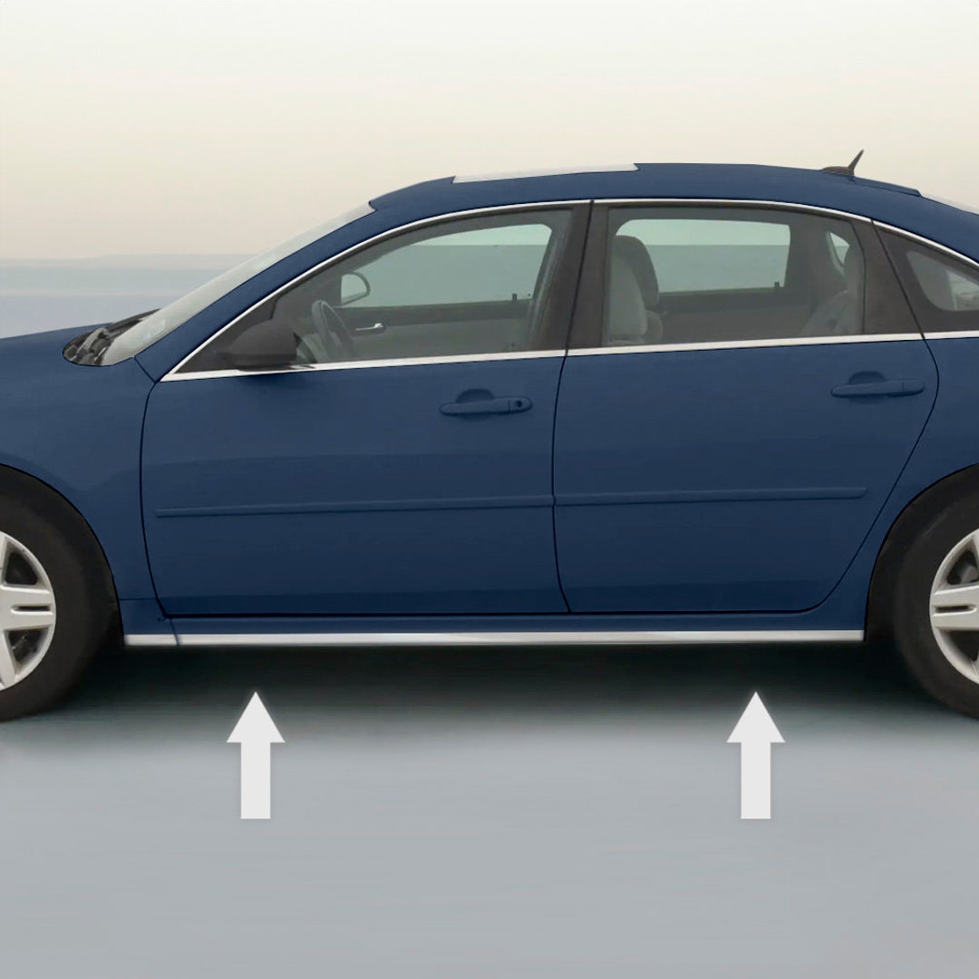 Rocker Panel Chrome Trim Side Molding for Chevy Impala 2000-2015 - Etsy