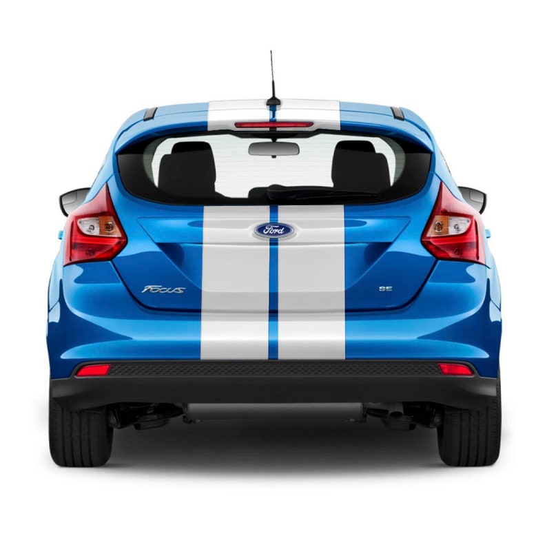 Ford Focus 8 Vinyl Rally Stripes Racing Stripe Kit - Etsy