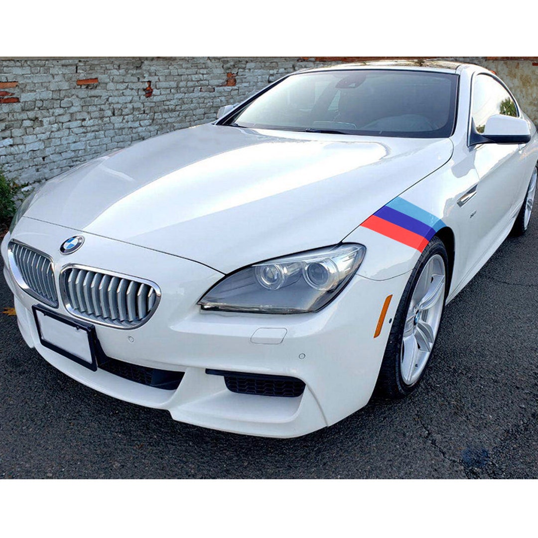 7 Series - BMW M Style Fender Stripe Hash Mark Racing Stripe Rally ...