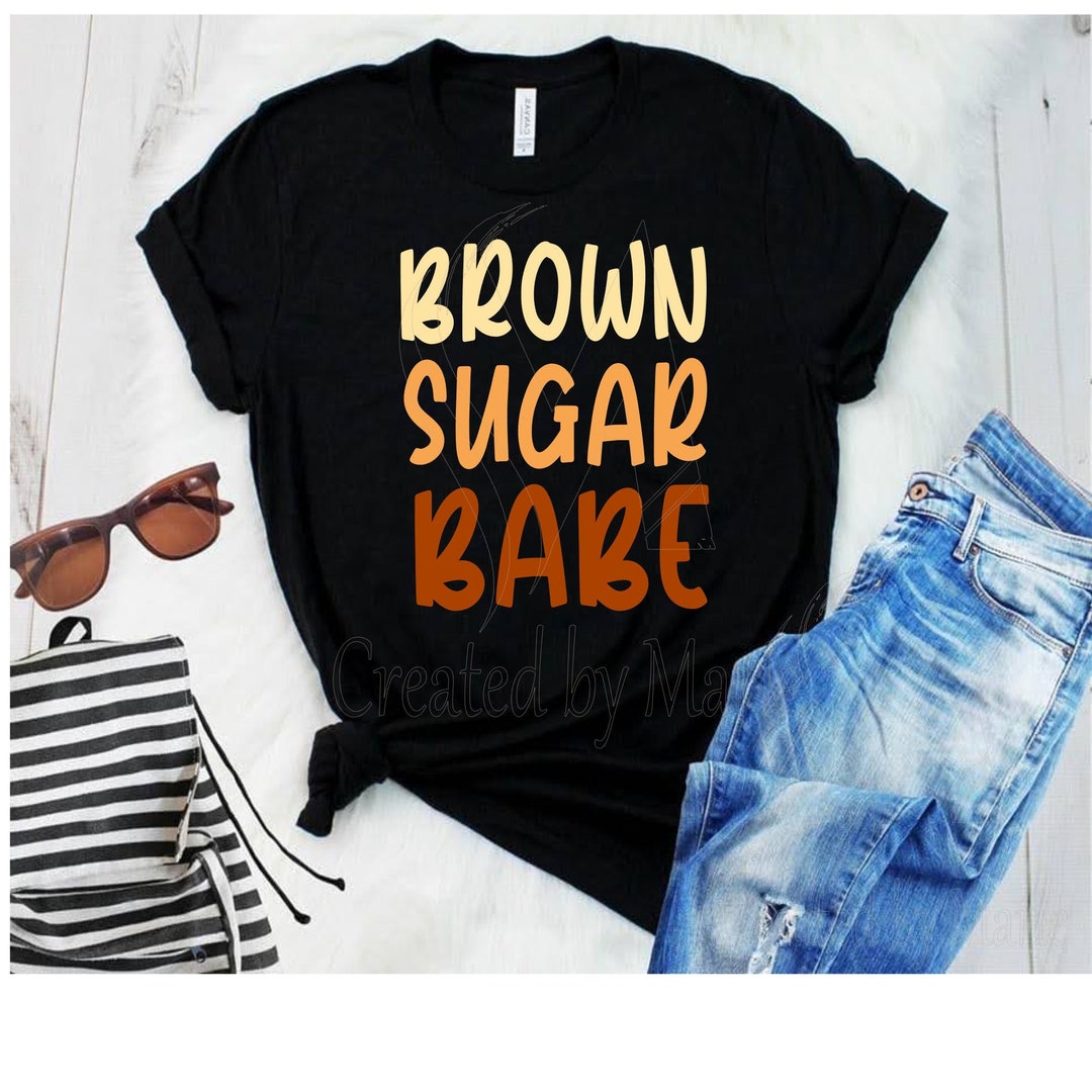 Brown Sugar Babe Svg, Brown Sugar Girl, Black Girl Magic, Melanin Svg ...