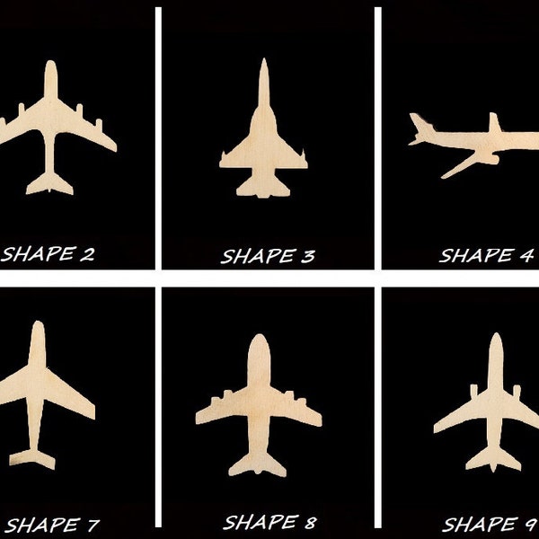 Airplane Cutouts - Etsy