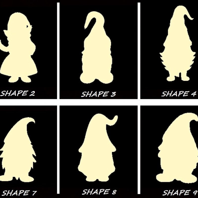 Wood Gnome Cutout - Etsy