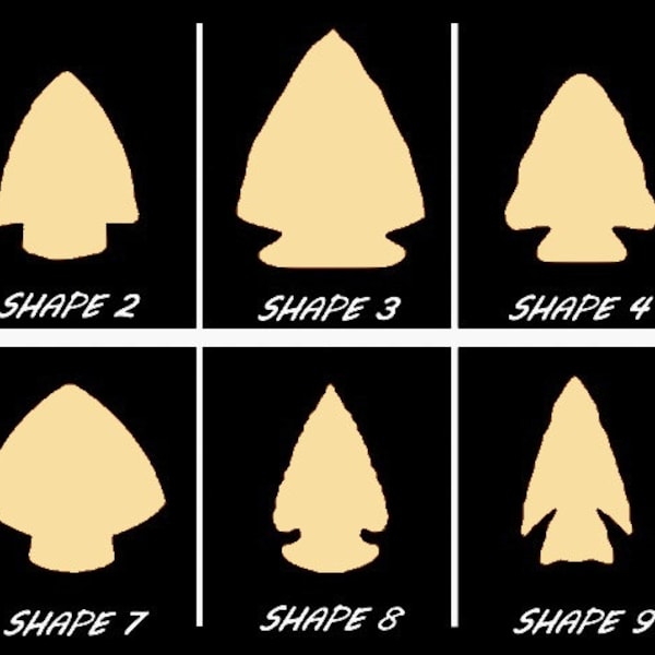 Laser Cut Arrowhead - Etsy