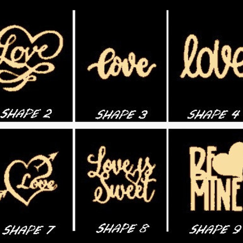 Laser Cut Words - Etsy