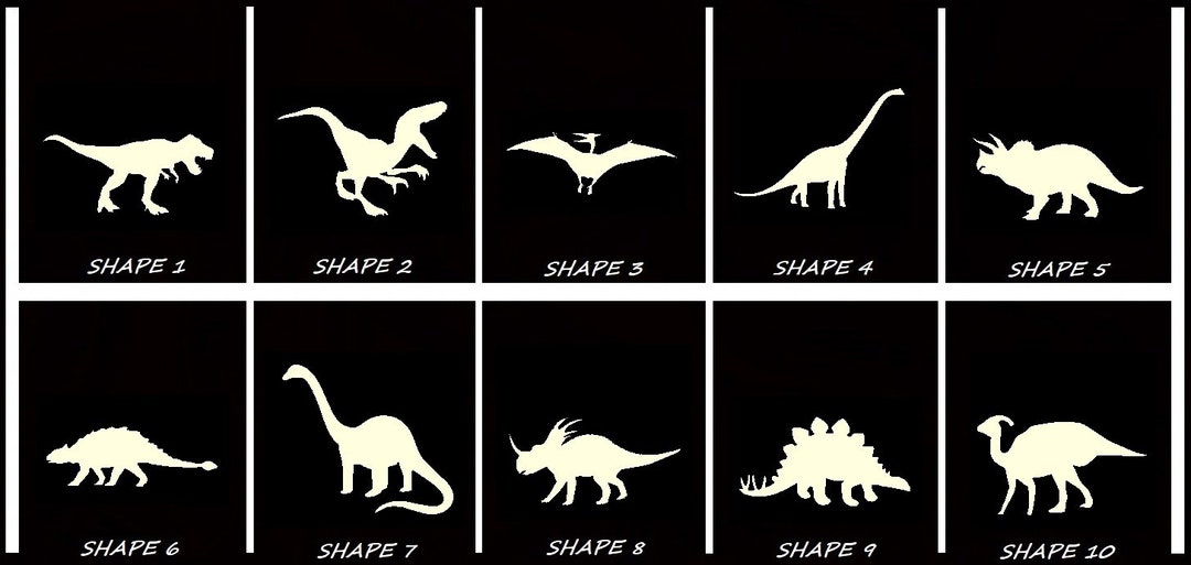 Smooth Laser Cut Dinosaur Shape Set 1-1 Thru 1-3 - Unfinished Cutout ...