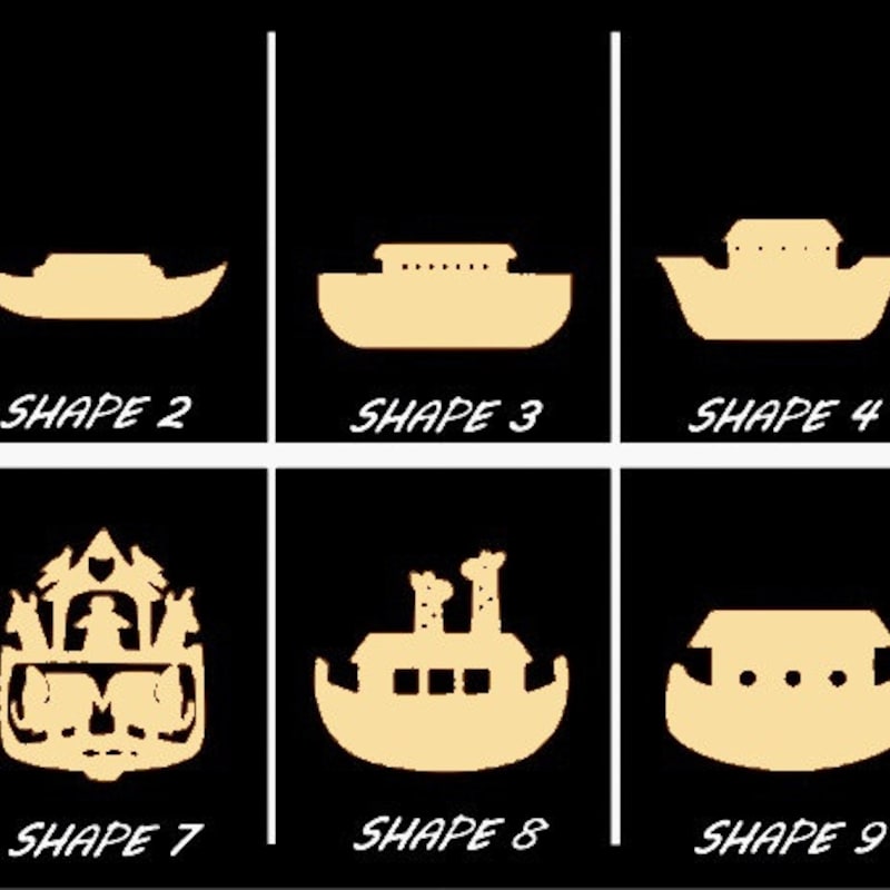 Wooden Noahs Ark - Etsy