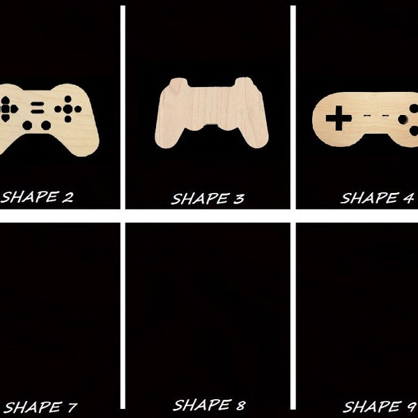 Video Game Controller Cutout - Etsy