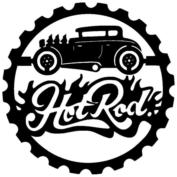 Hot Rod Dxf Files for Plasma - Etsy
