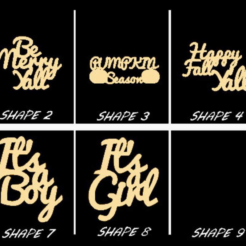 Laser Cut Slogan - Etsy