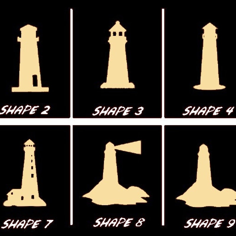 Wood Lighthouse - Etsy