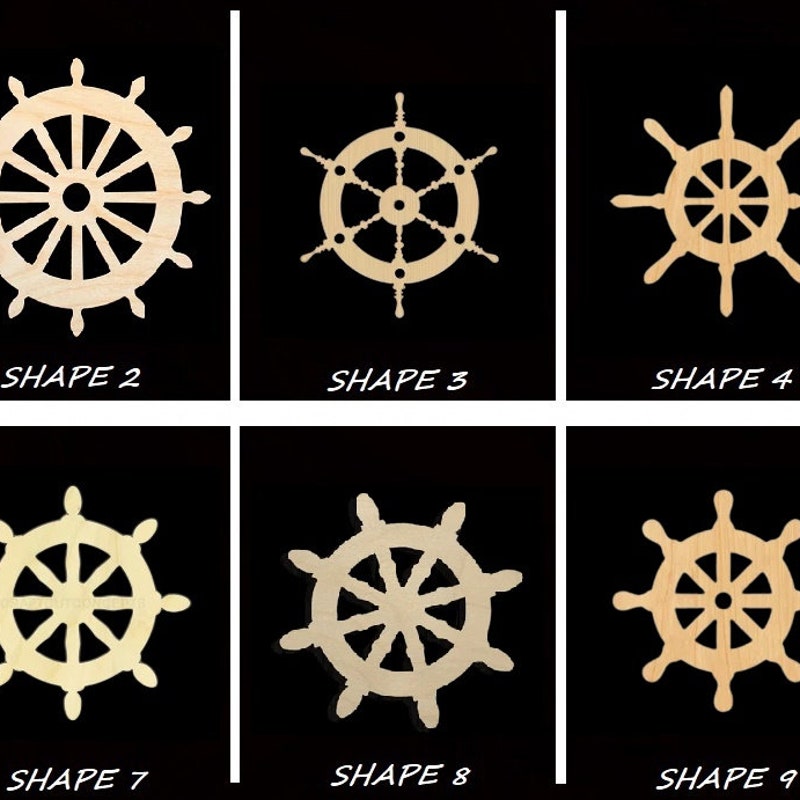 Wooden Ship Wheel - Etsy