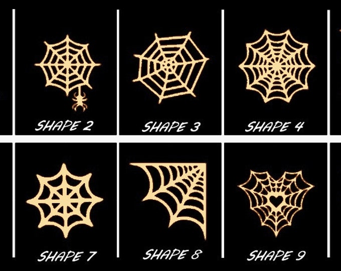 Spider Web Laser Cut Out Unfinished Wood Shape Craft Supply BUG5 - Etsy