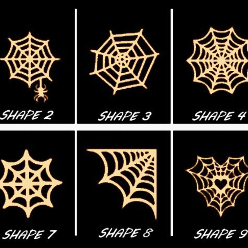Spider Cut Outs - Etsy