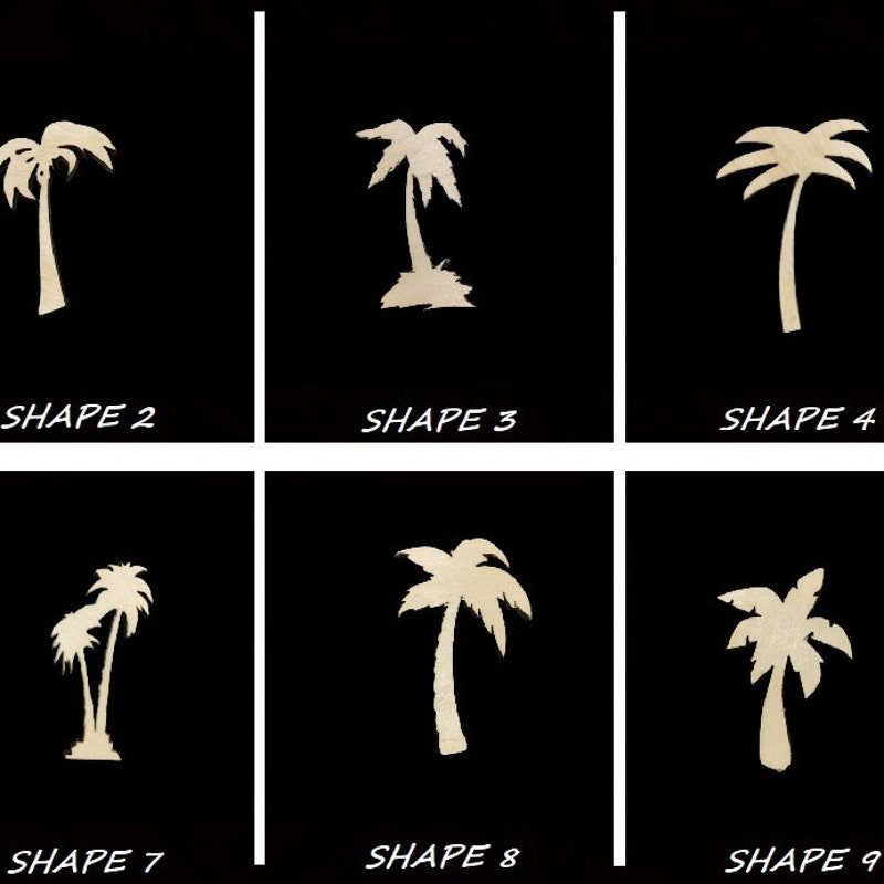 Wood Palm Tree - Etsy