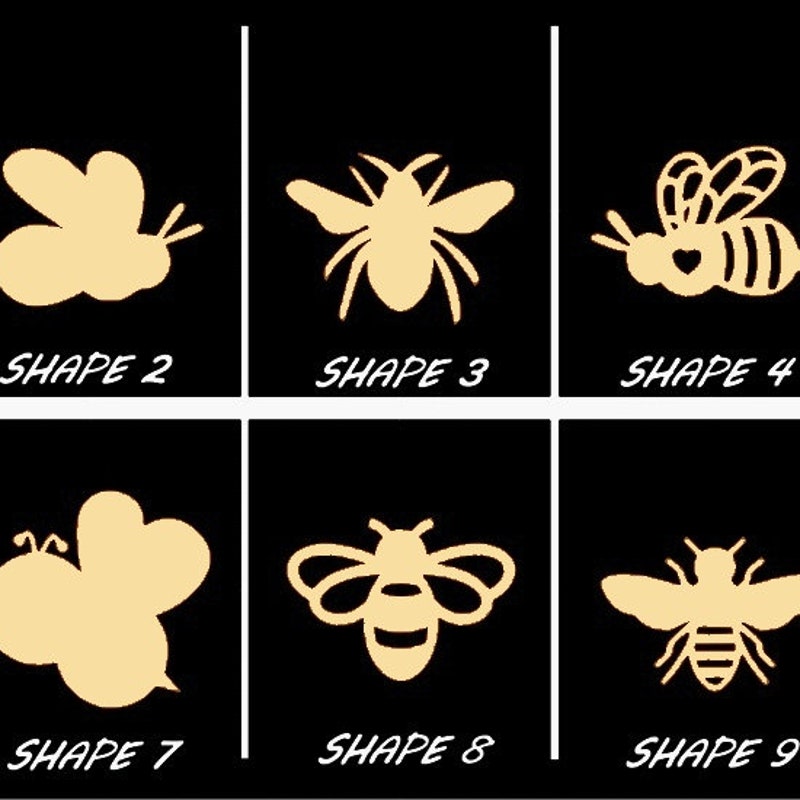 Bee Wood Cutout - Etsy