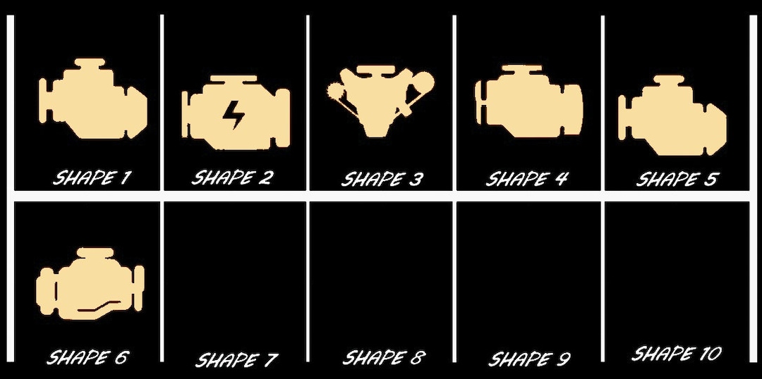 Smooth Laser Cut Engine Shape Set 1 - Unfinished Cutout - Many Sizes ...