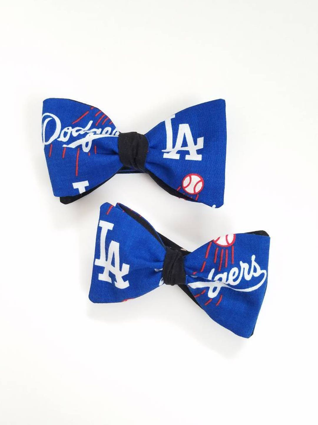 Los Angeles Dodgers Bowtie: Reversible Self-tie Bow Tie - Etsy
