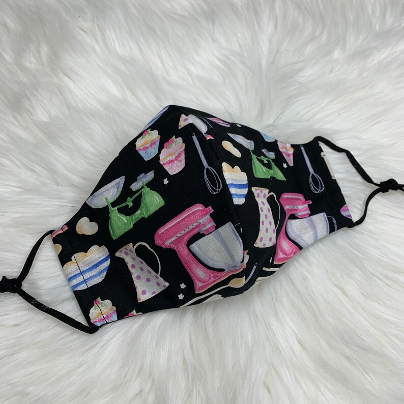 Baking Face Mask Chefs Face Masks Washable Face Protection | Etsy