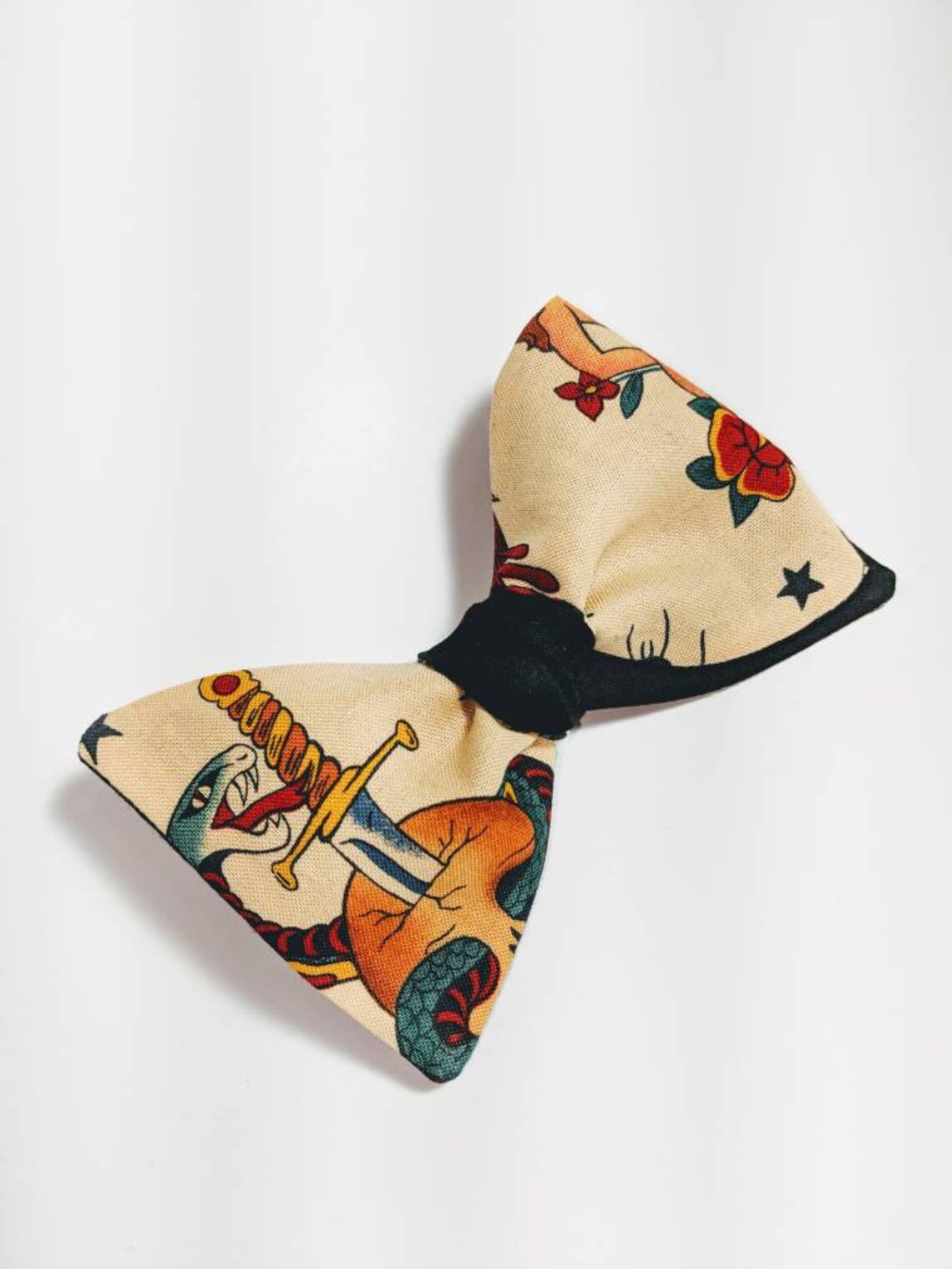 Sailor Jerry Bow Tie Retro Tattoo Art Rockabilly Diamond | Etsy