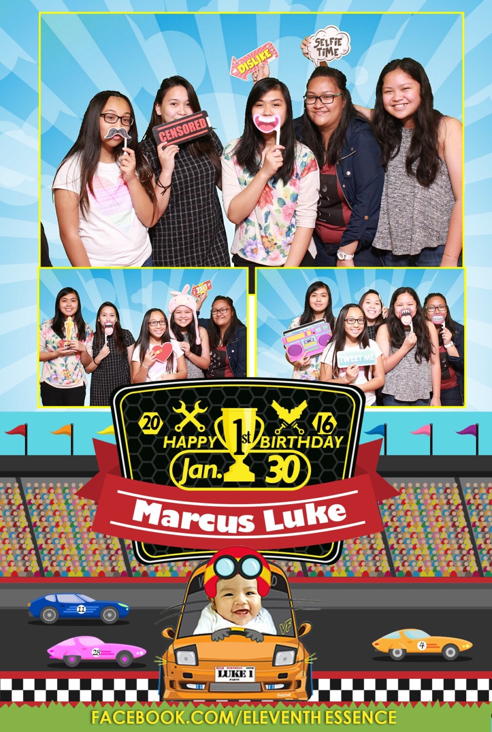 Racing Photo Booth Layout Design Theme - Etsy Hong Kong