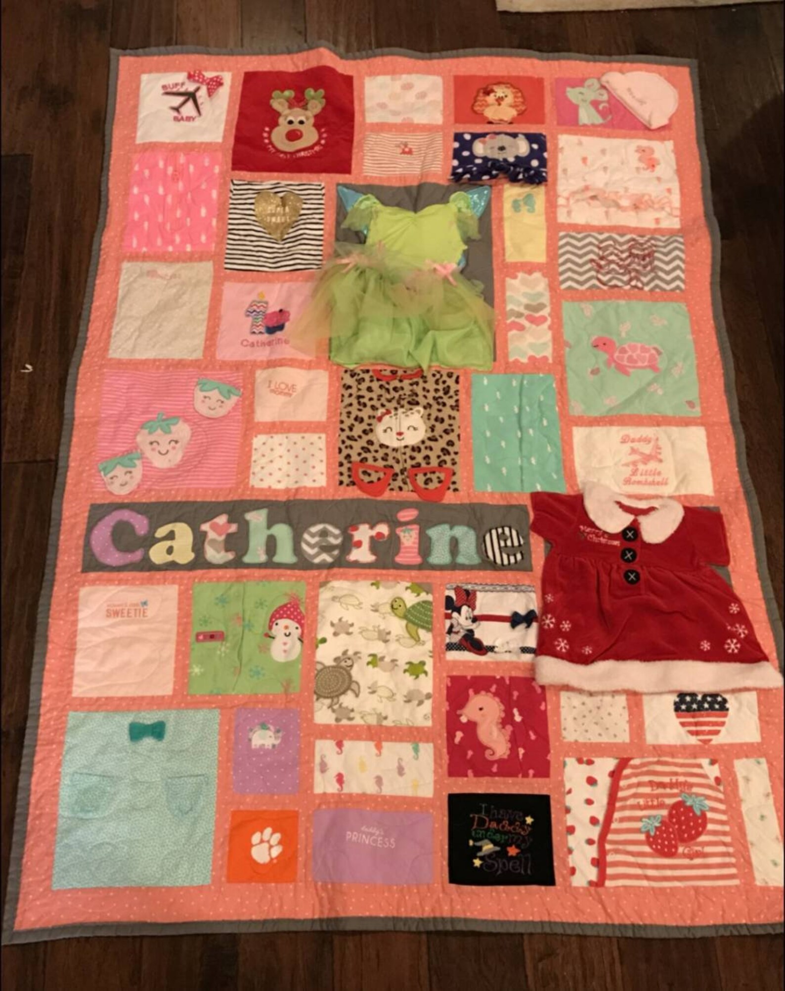 Baby Clothes Memory Quilt / Memory Quilt / First (Instant Download) - Etsy