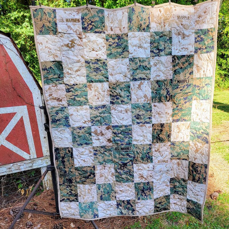 Military Quilts - Etsy
