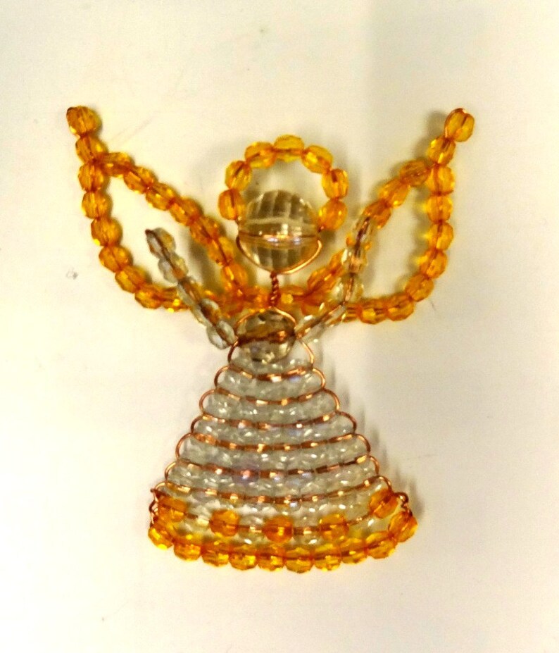 Christmas Angel Beading Pattern Christmas Ornament Beaded Angel ...