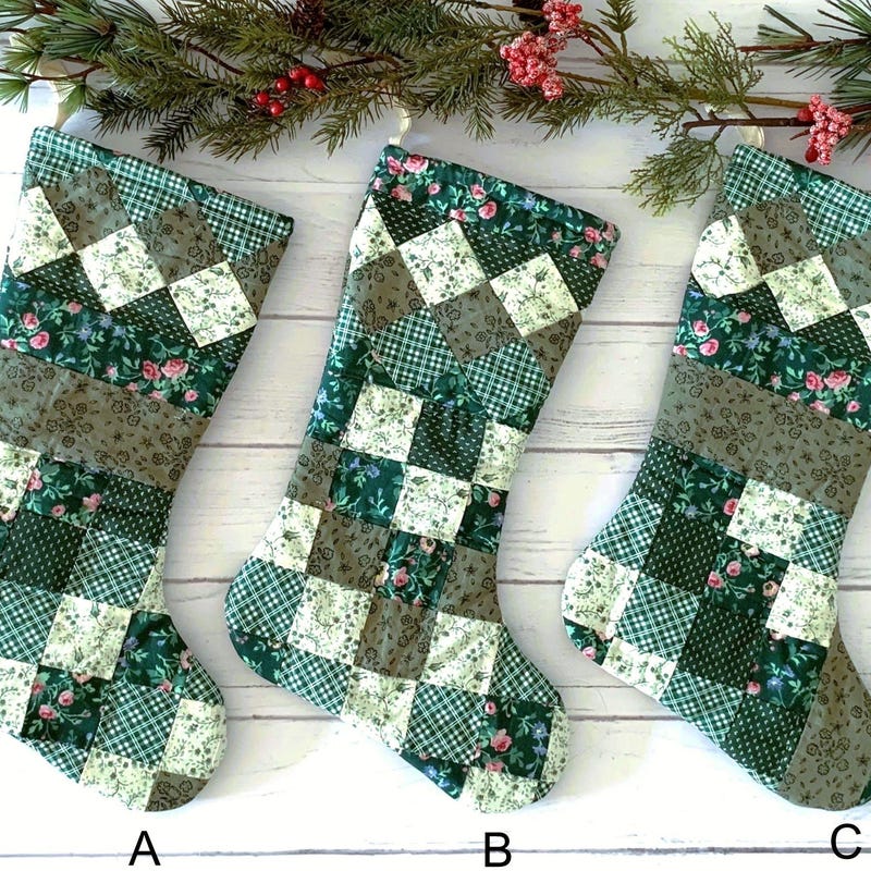 Quilt Stocking - Etsy
