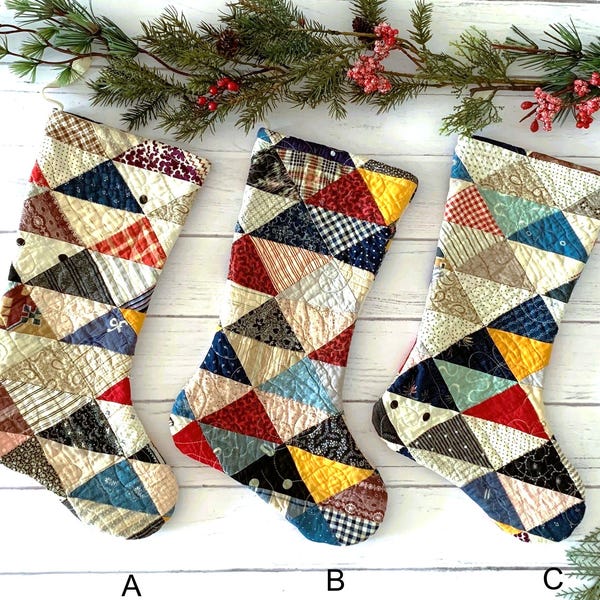 Quilt Stocking - Etsy