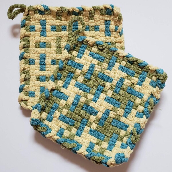 Woven Pot Holder - Etsy