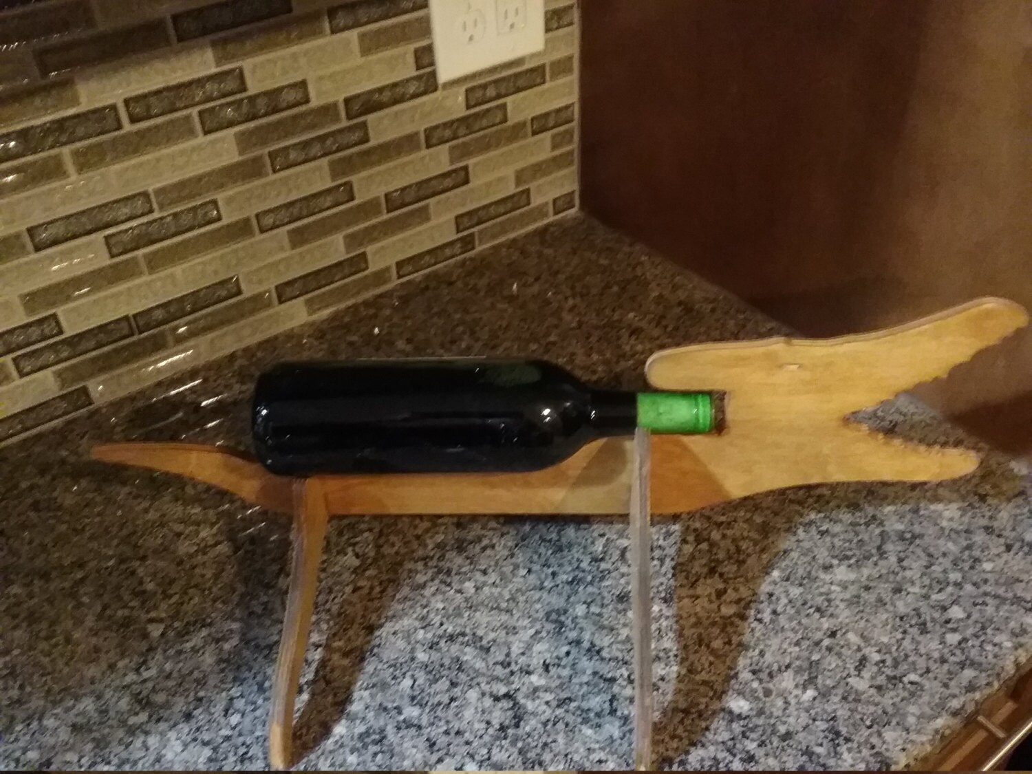 Alligator / Crocodile Wine Bottle Holder - Etsy