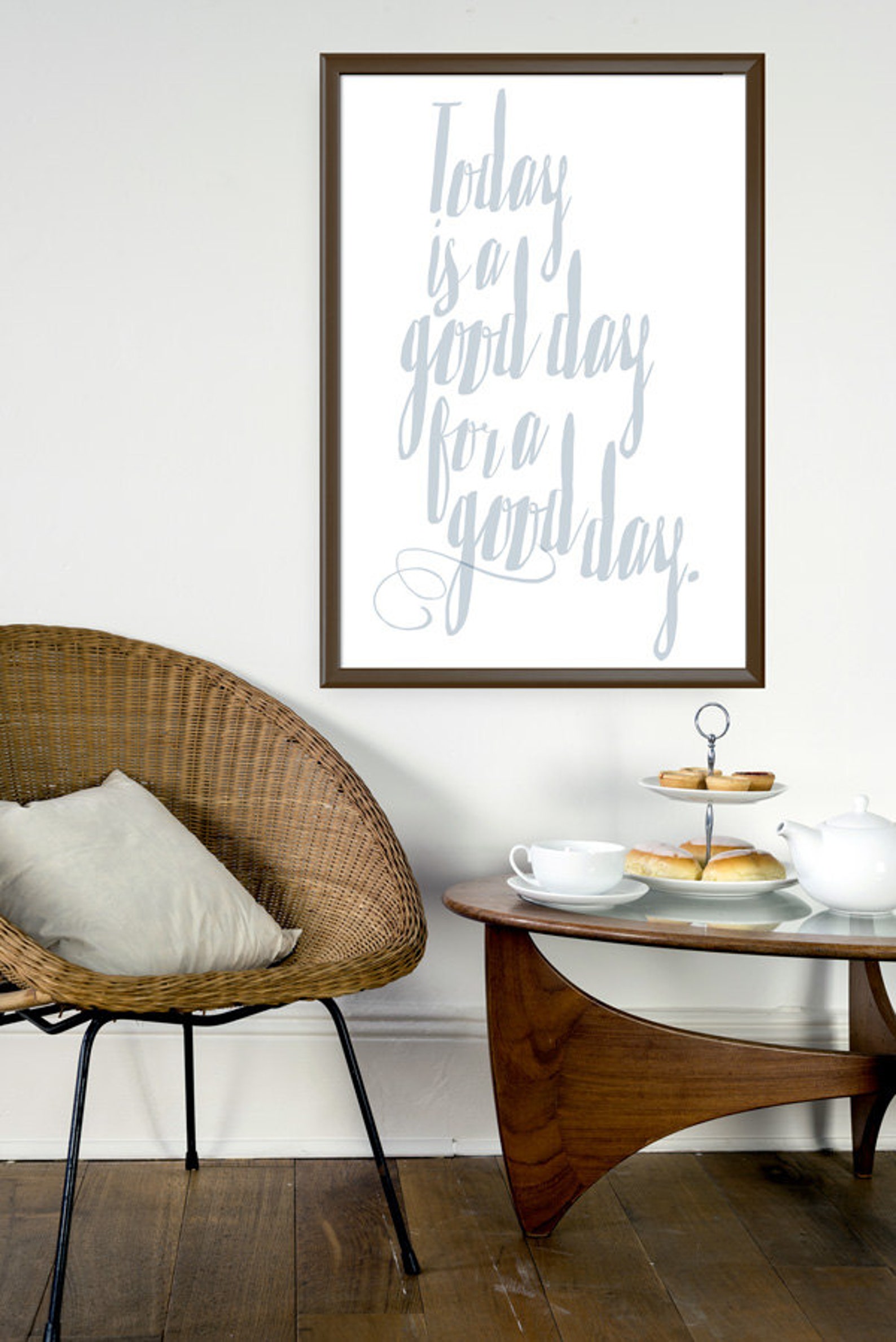 Today is a Good Day for a Good Daytypography Poster, Home Decor, Wall ...