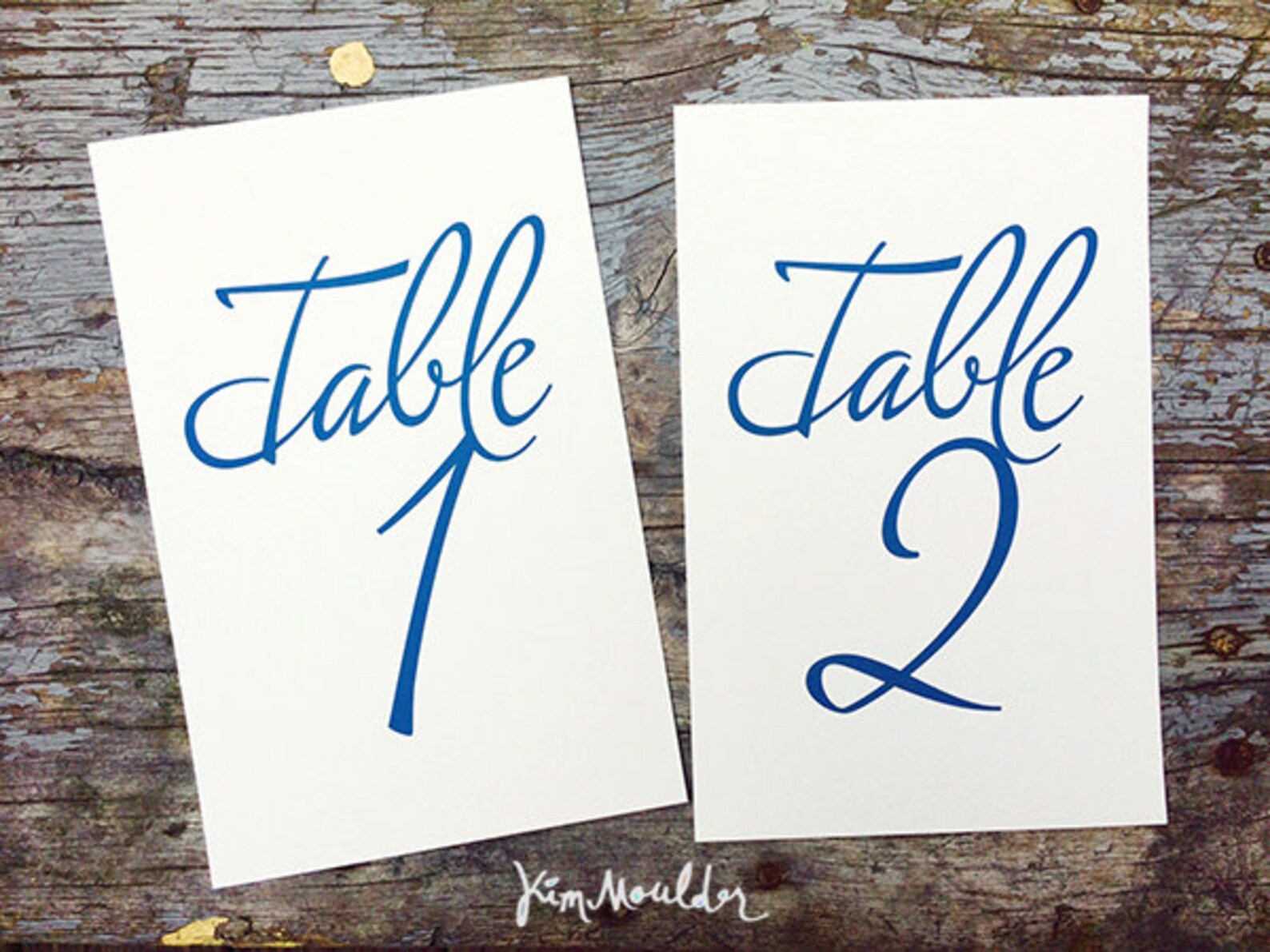 1 to 20 Blue TABLE NUMBERS | Instant Digital Download Wedding ...