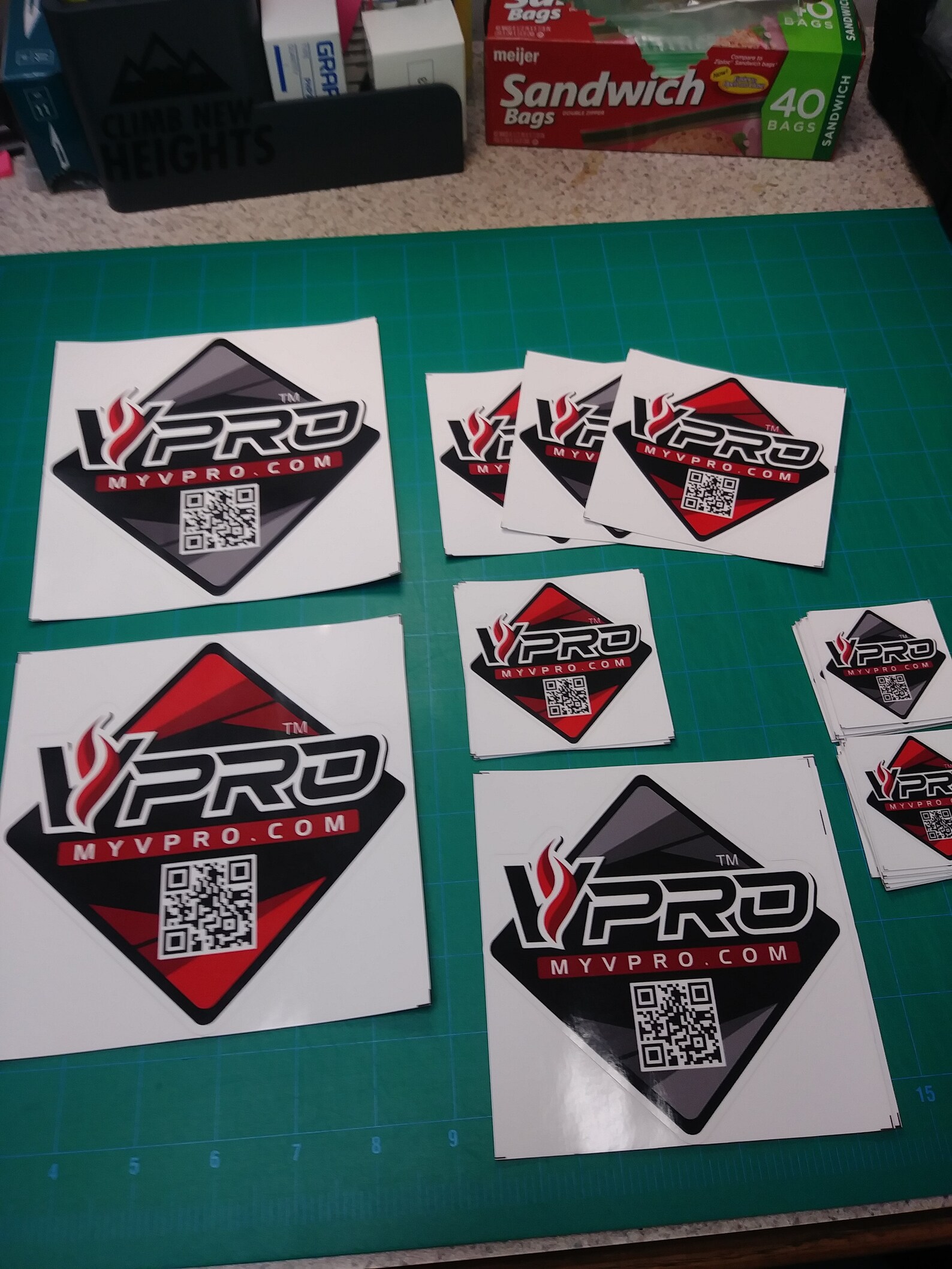 Custom Printed FULL COLOR Vinyl Decals die-cut Available | Etsy