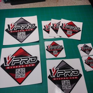 Custom Printed FULL COLOR Vinyl Decals die-cut Available | Etsy