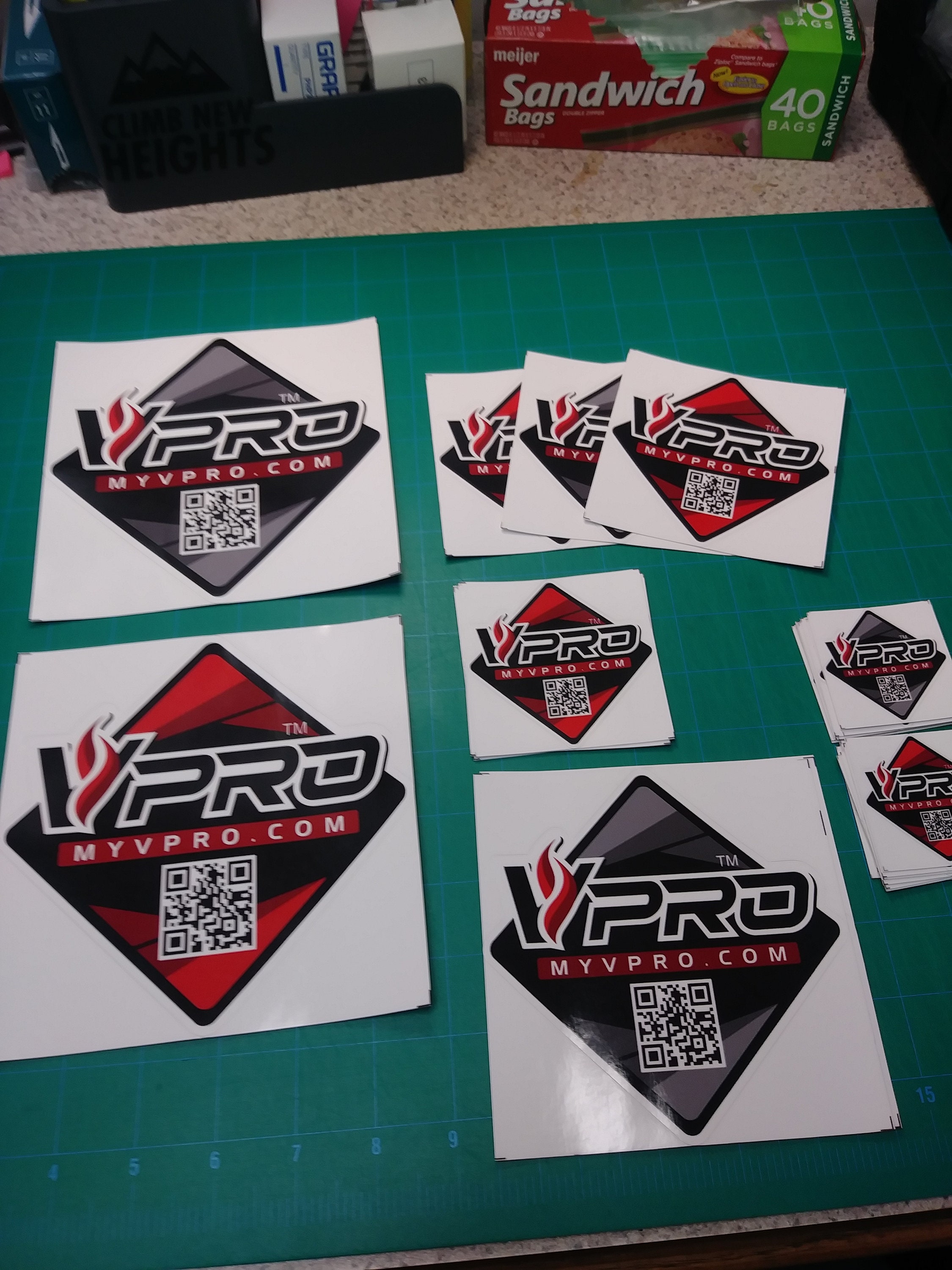 Custom Printed FULL COLOR Vinyl Decals die-cut Available | Etsy