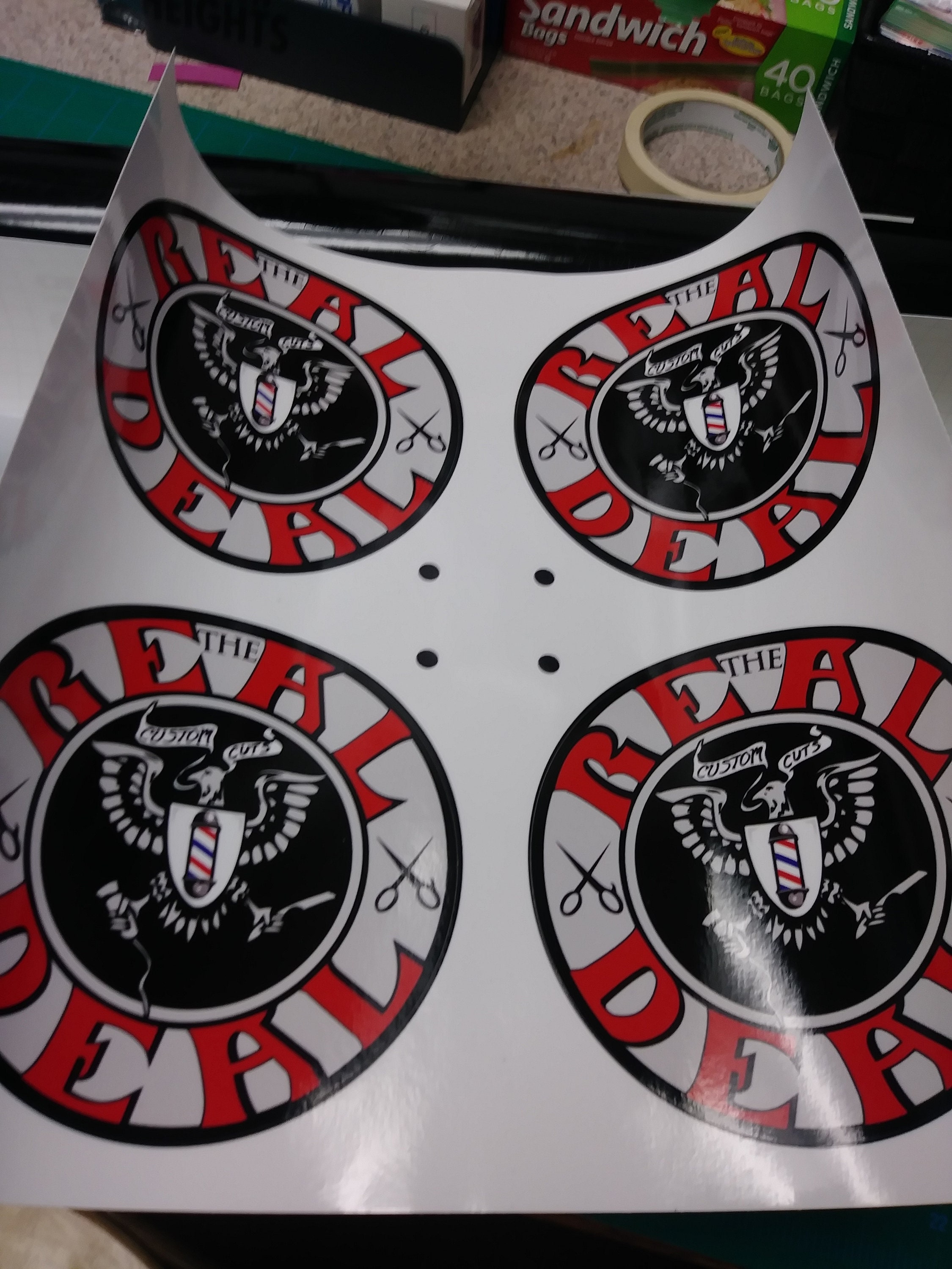 Custom Printed FULL COLOR Vinyl Decals die-cut Available | Etsy