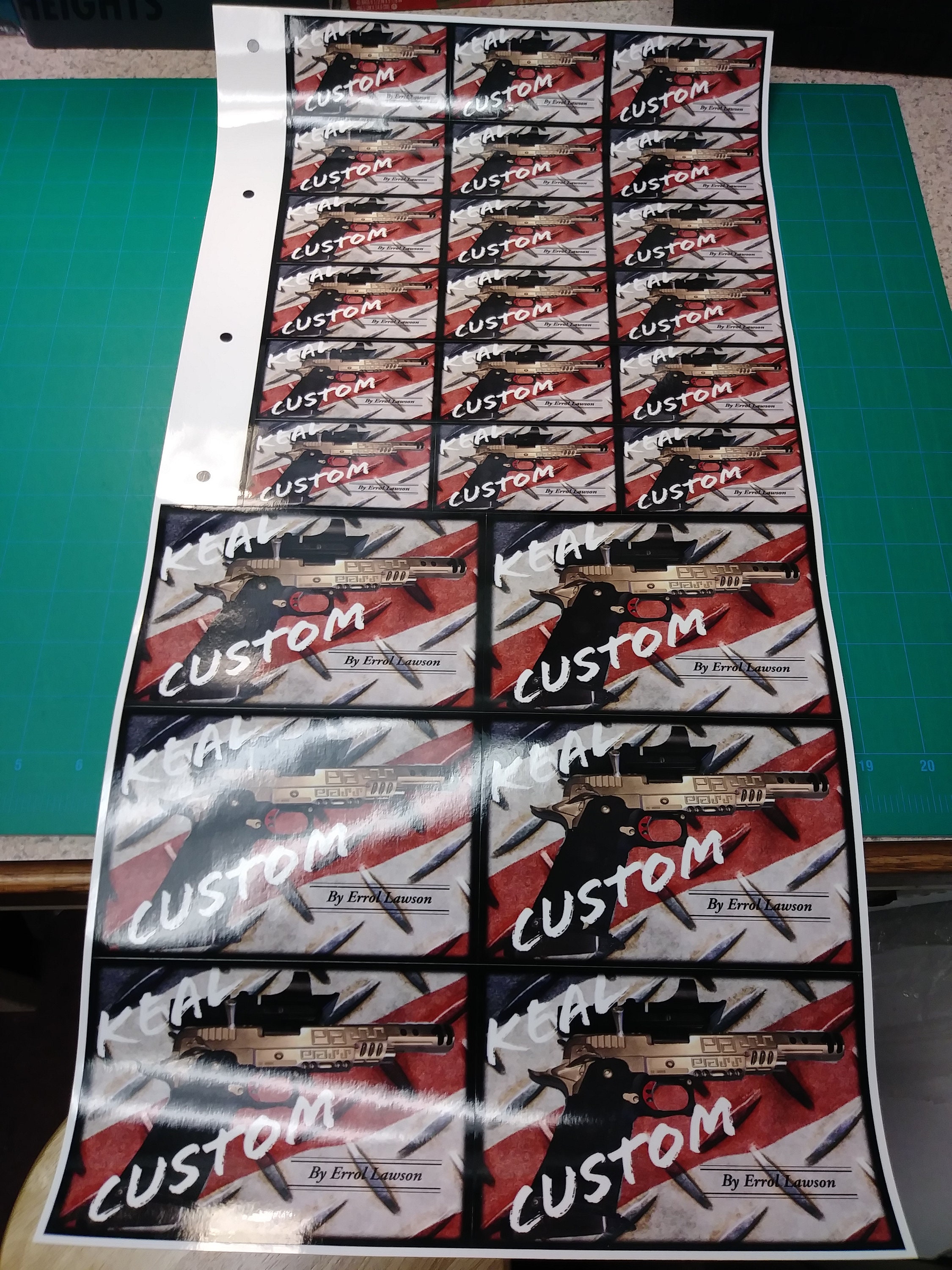 Custom Printed FULL COLOR Vinyl Decals die-cut Available | Etsy