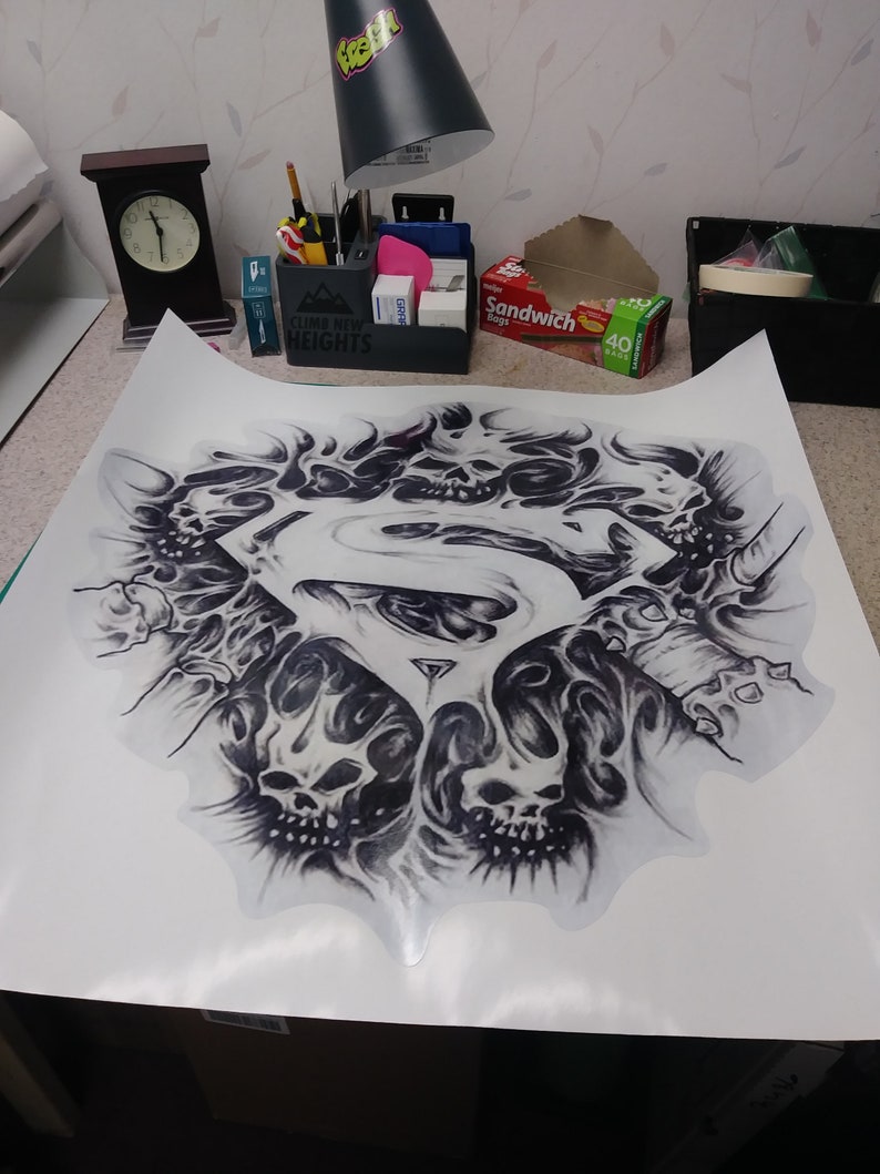 Custom Printed FULL COLOR Vinyl Decals die-cut Available | Etsy