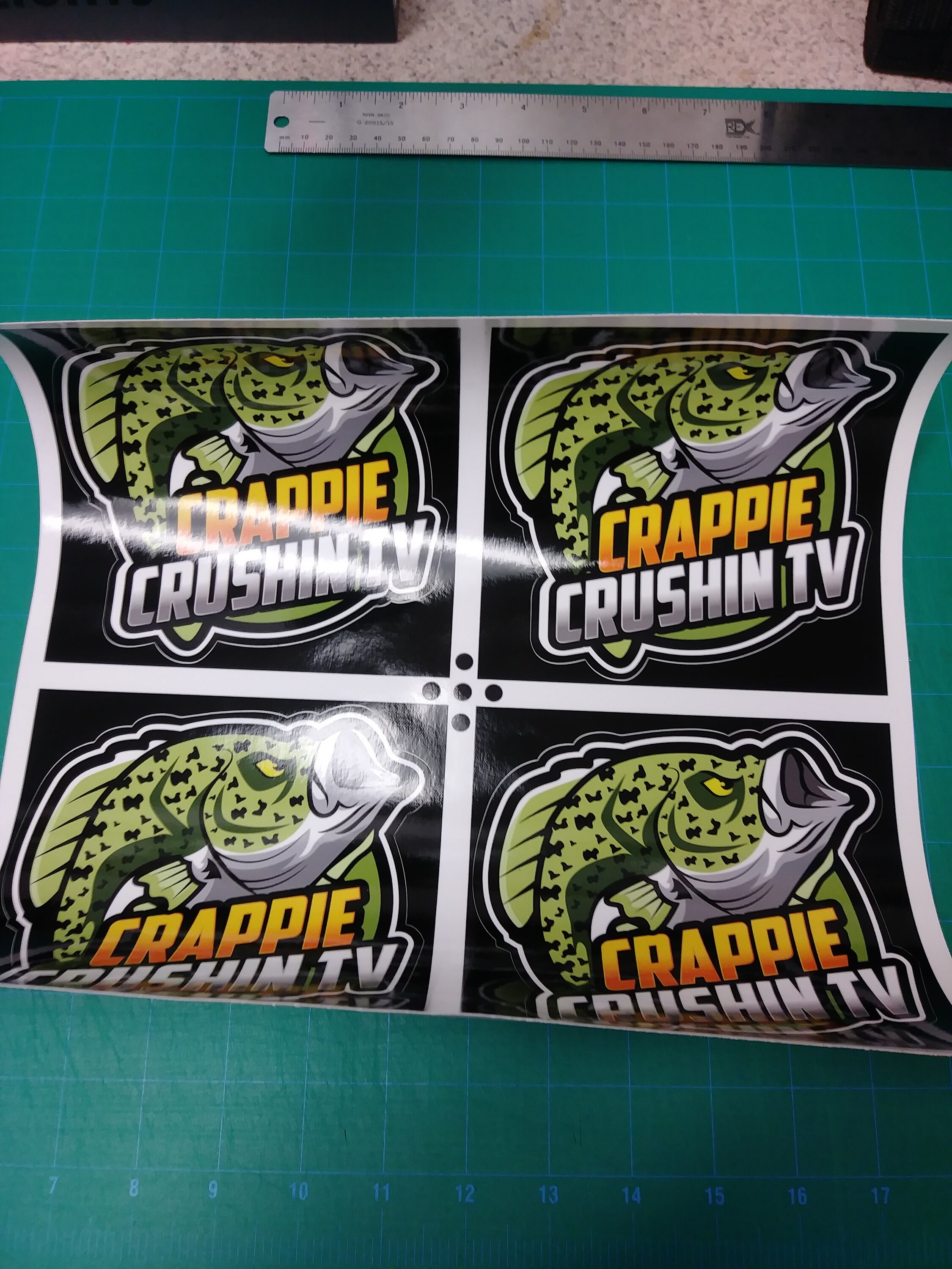 Custom Printed FULL COLOR Vinyl Decals 3M Die-cut Available | Etsy